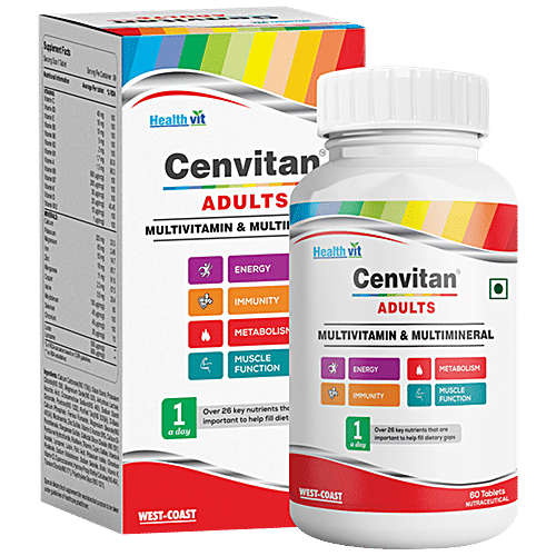 Buy Healthvit Health Supplement - Cenvitan Adults, Multivitamin ...
