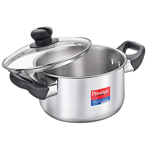 Buy Prestige Casserole - Platina Popular Stainless Steel | 200 mm ...