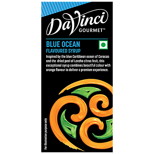 Buy DaVinci Gourmet Blue Ocean Flavoured Syrup - Feel Fresh & Active ...
