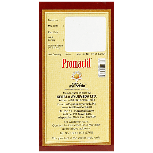 Buy Kerala Ayurveda Promactil Capsules Online at Best Price of Rs 850 ...