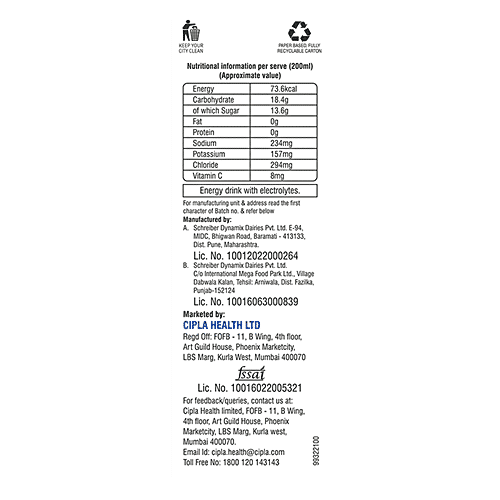 Buy PROLYTE Apple Drink - Electrolyte & Vitamin C Online at Best Price ...