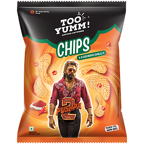 Buy Too Yumm! Kashmiri Chilli Flavour Potato Chips Online at Best Price ...