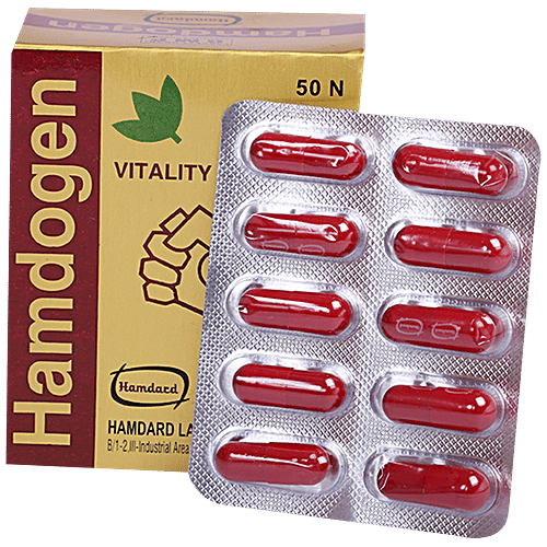 Buy Hamdard Hamdogen Capsules Online at Best Price of Rs 275 - bigbasket