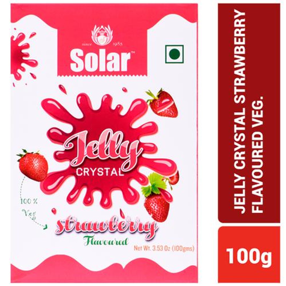 Buy Solar Jelly Crystal - Strawberry Flavoured, Veg Online at Best ...