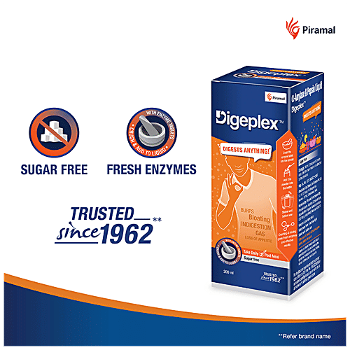Buy Digeplex Digestion Liquid - Sugar Free Online at Best Price of Rs ...
