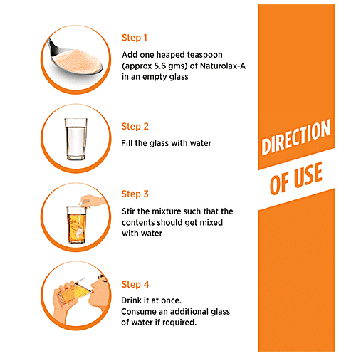 Buy Naturolax Isabgol Husk Powder - Orange Online at Best Price of Rs ...