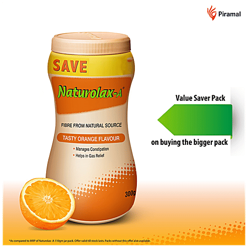 Buy Naturolax Isabgol Husk Powder - Orange Online at Best Price of Rs ...