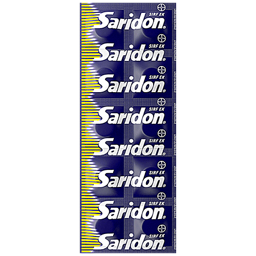 Buy Saridon Saridon Quick Relief from Headache,Tablet Strips Online at ...