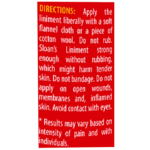 Buy Sloan's Liniment Oil - Pain Relief Online at Best Price of Rs 91.08 ...