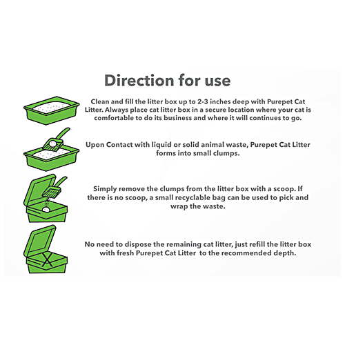 Buy Purepet Cat Litter - Super Absorbent Clumping Formula For Multiple ...