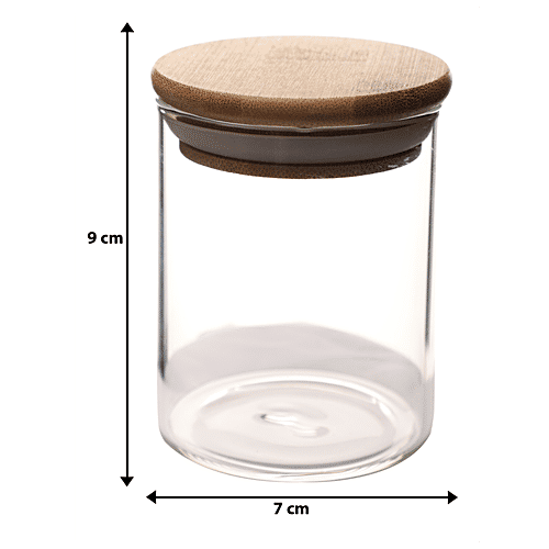 Buy DELISOGA Bamboo Lid Jar Online at Best Price - bigbasket