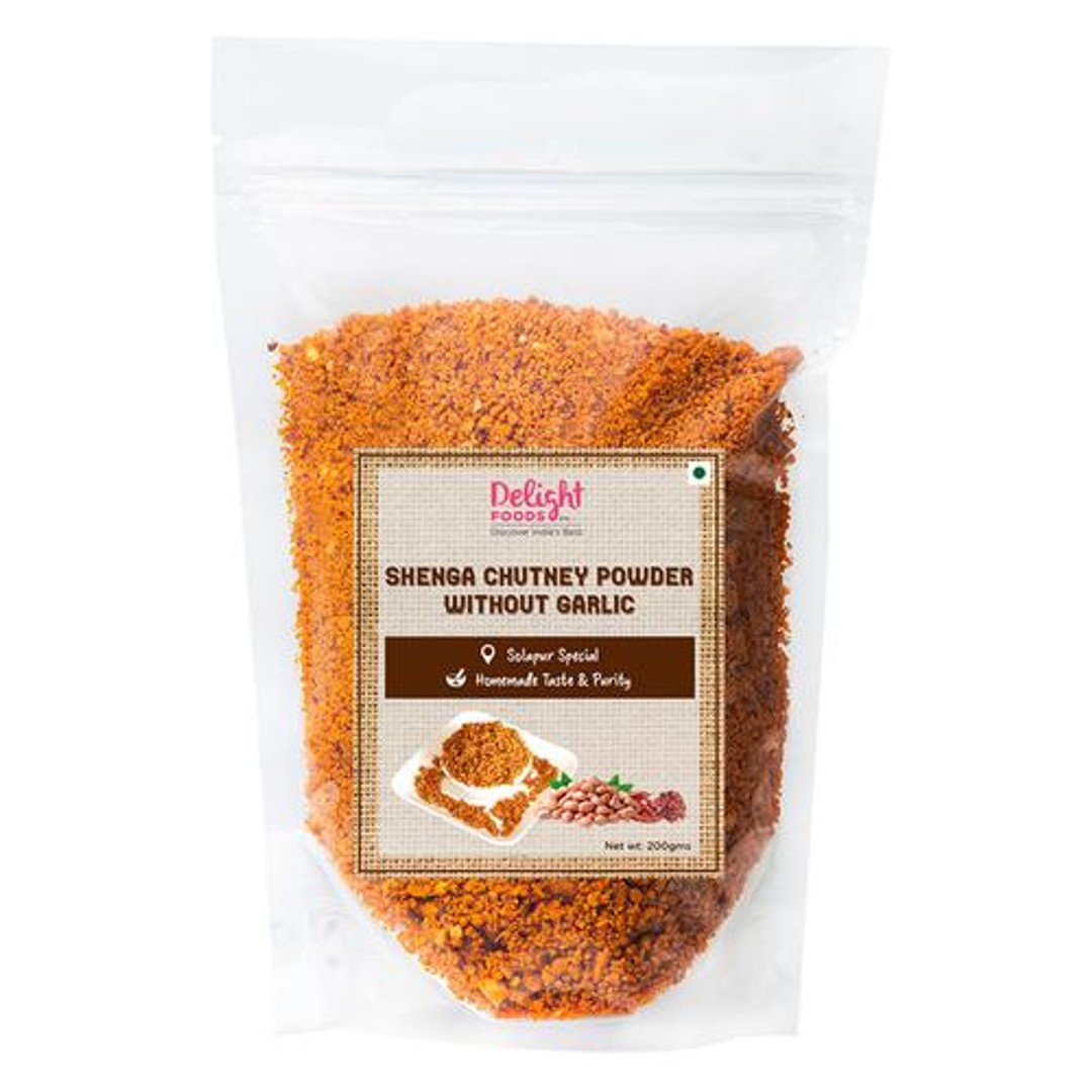 Buy Delight Foods Solapur Shenga/Peanut Chutney Without Garlic Online ...