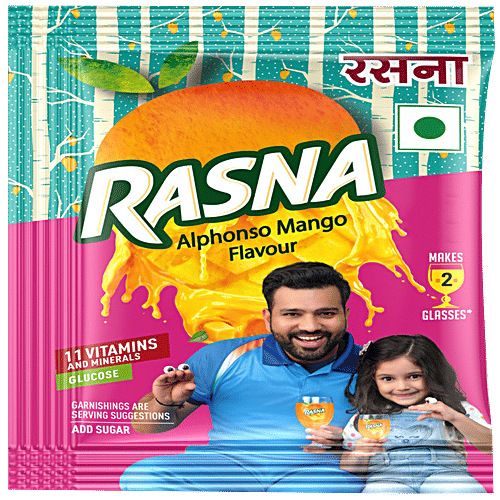 Buy Rasna Fresh Fun Drink Concentrate - 1 ka 2 Alphonso Mango, Makes 2 Glasses Online at Best ...