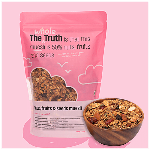 Buy The Whole Truth Breakfast Muesli - Nuts, Fruits & Seeds Online at ...
