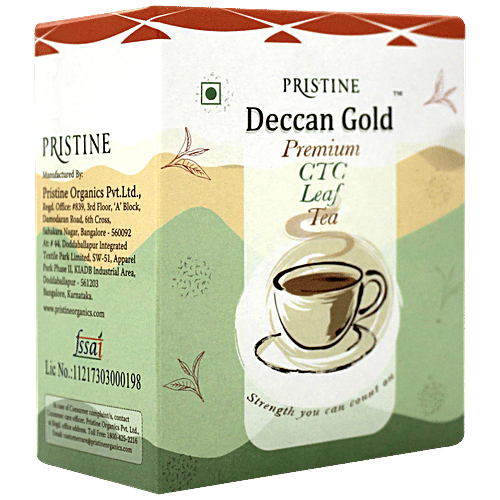 Buy PRISTINE Deccan Gold Premium CTC Leaf Tea Online at Best Price of ...