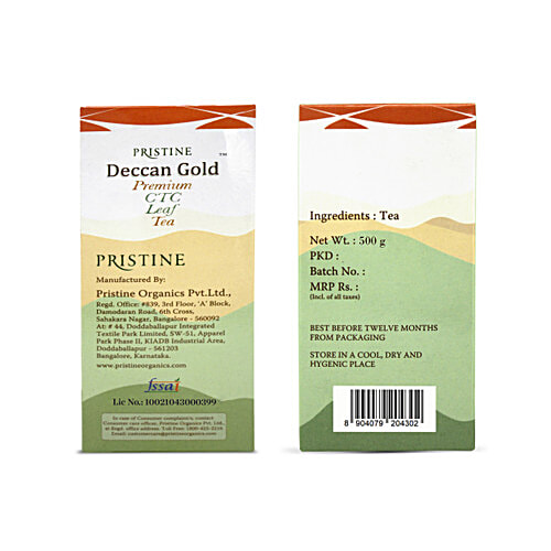 Buy PRISTINE Deccan Gold Premium CTC Leaf Tea Online at Best Price of ...