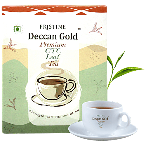 Buy PRISTINE Deccan Gold Premium CTC Leaf Tea Online at Best Price of ...