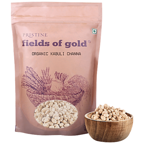 Buy PRISTINE Fields Of Gold Organic Kabuli Channa Online at Best Price ...