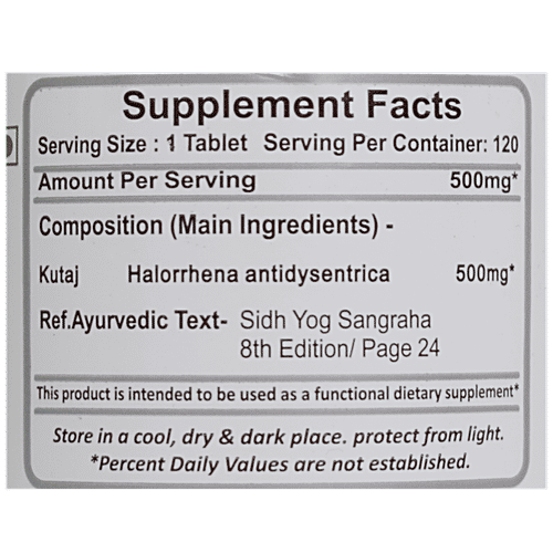 Buy Planet Ayurveda Kutajghan Vati Tablets Online at Best Price of Rs ...