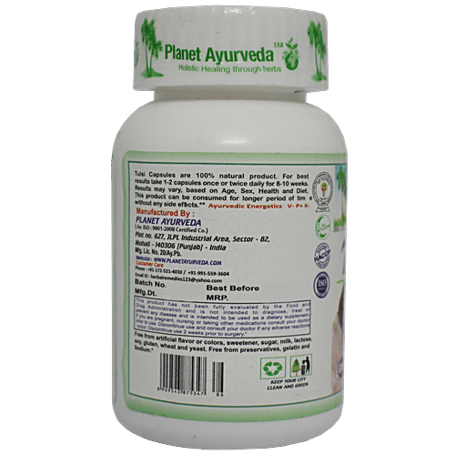 Buy Planet Ayurveda Tulsi Capsules Online at Best Price of Rs 1350 ...
