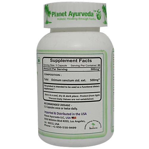Buy Planet Ayurveda Tulsi Capsules Online at Best Price of Rs 1350 ...