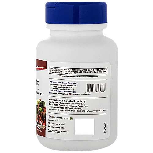 Buy Healthvit Femyvit Women Multivitamin Mineral Tablets - Healthy ...