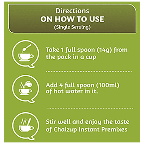 Buy CHAIZUP Instant Premix Karak Cardamon Tea Online at Best Price of ...