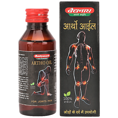 Buy Baidyanath Artho Oil - 100% Herbal, For Joint Pain Online at Best ...