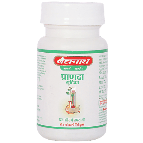 Buy Baidyanath Pranda Gutika Tablet - Useful In Piles Online at Best ...