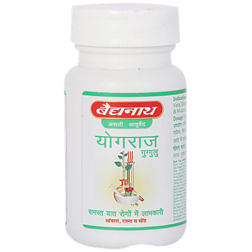 Buy Baidyanath Yograj Guggulu Tablet - Used For Pain, Sprain ...