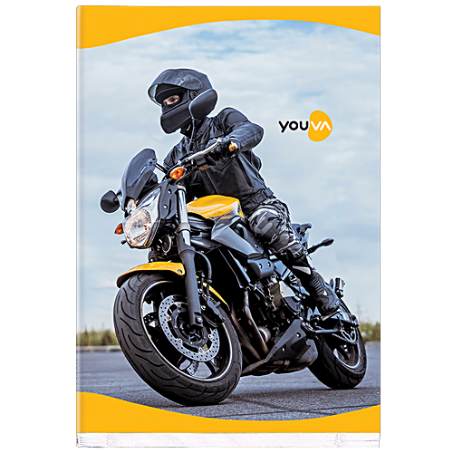 Buy Navneet Youva Notebook - Ruled, Single Line, A4, Soft Bound, 276 ...