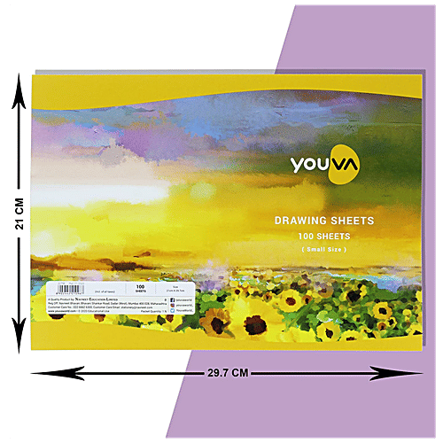 Buy Navneet Youva Loose Drawing Sheets - A4 Wide Online at Best Price ...