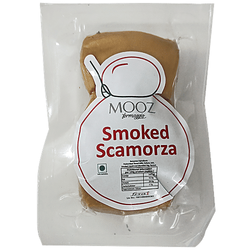 Buy Mooz Smoked Scamorza Cheese Online at Best Price of Rs 280 - bigbasket