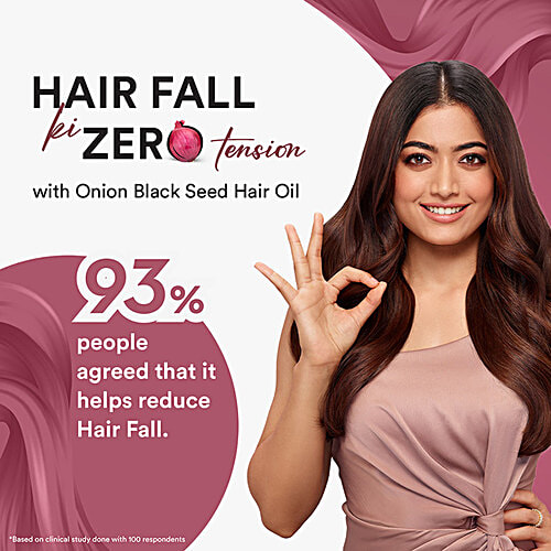 Buy Wow Skin Science Onion Black Seed Hair Oil - For Silkier & Strong ...
