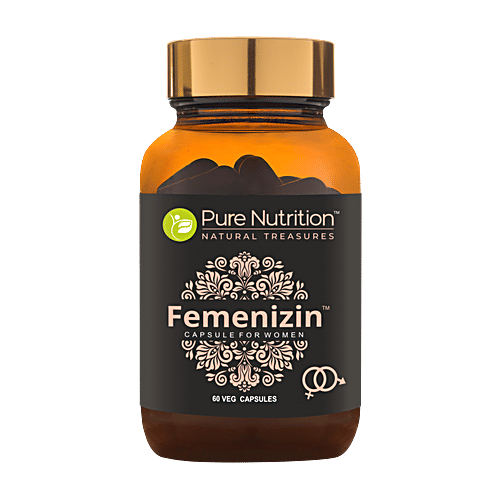 Buy Pure Nutrition Femenizin Capsule For Women - Rich In Antioxidants ...