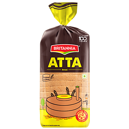 Buy Britannia Atta Bread - Enriched With Vitamins Online at Best Price ...