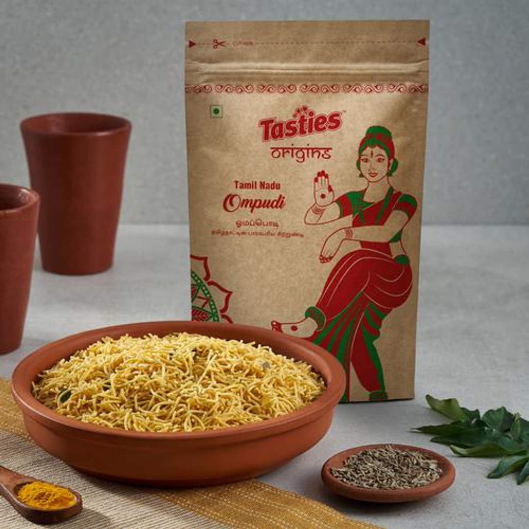 Buy Tasties Origins Namkeen - Ompudi/ Nylon Sev, Authentic, Traditional ...