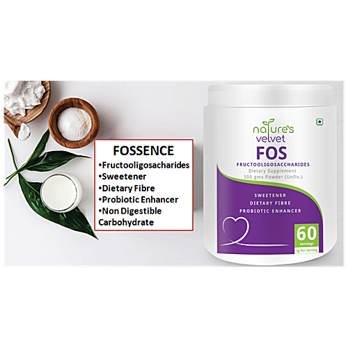 Buy Natures Velvet FOS (Fructooligosaccharides) Powder - Sugar ...