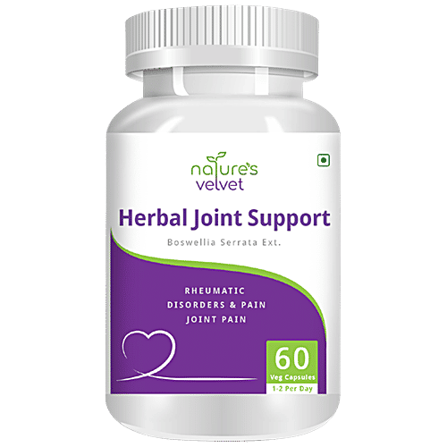 Buy Natures Velvet Herbal Joint Support Capsules - For Rheumatic ...