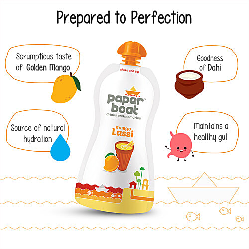 Buy Paper Boat Mango Lassi Online at Best Price of Rs 20 - bigbasket