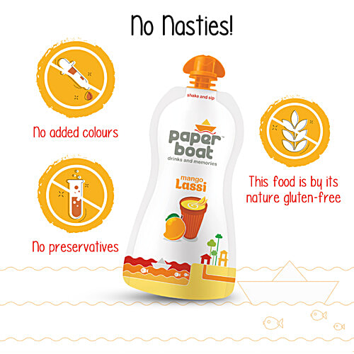 Buy Paper Boat Mango Lassi Online at Best Price of Rs 20 - bigbasket
