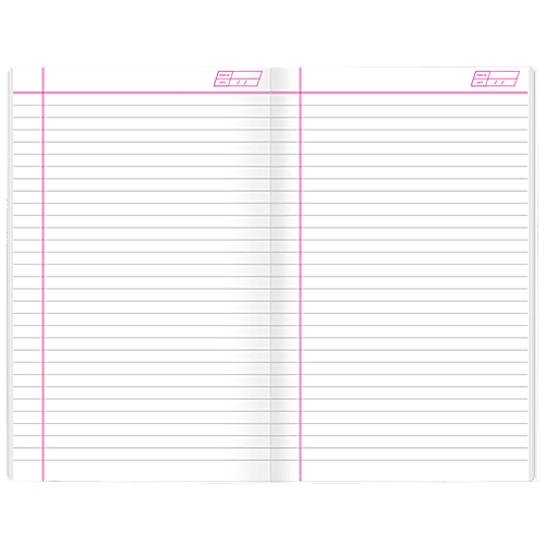 Buy Sundaram Notebook - Ruled, Single Line, Long, 170 mm x 270 mm, 76 ...