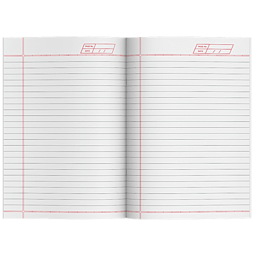 Buy Sundaram Winner King Size Notebook - Ruled, Single Line, 240 mm x ...