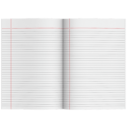 Buy Sundaram Winner King Note Book (One Line) - 172 Pages, Size (cm ...
