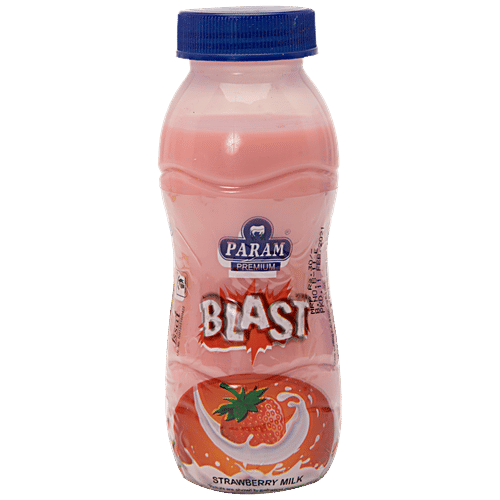 Buy Param Premium Flvrd. Milk Strawberry Online at Best Price of Rs 35 ...