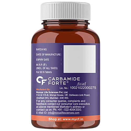 Buy Carbamide Forte Chelated Magnesium Glycinate Citrate Supplement ...