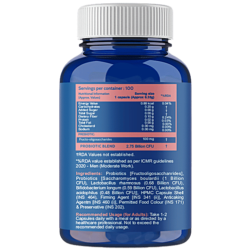 Buy Carbamide Forte Probiotics 100mg 2.75 Billion Vegetarian Tablets ...