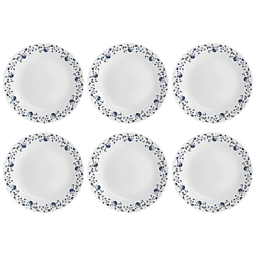 Buy Cello Opalware Dinner Plates - Vinea, Dia-28 cm Online at Best ...