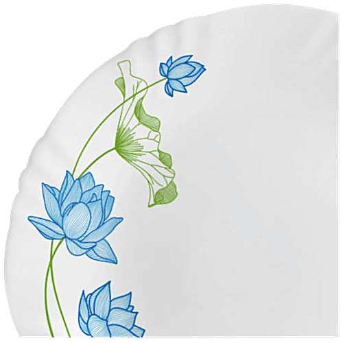 Buy Cello Opalware Dinner Plates - Neelkamal, Dia-11 Inches Online at ...