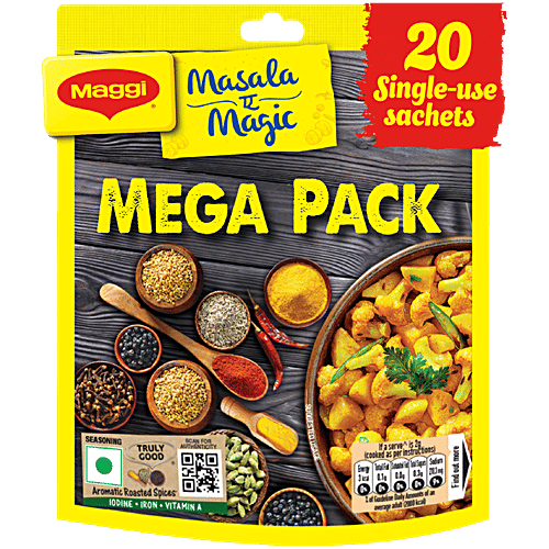 Buy MAGGI Masala-Ae-Magic Mega Pack - All In One, For Dry Vegetables ...